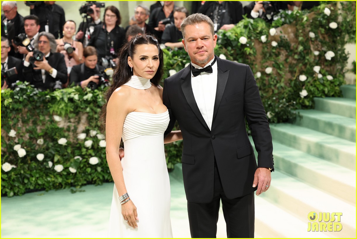 Matt Damon & Wife Luciana Attend Met Gala 2024 Together, 7 Years After ...