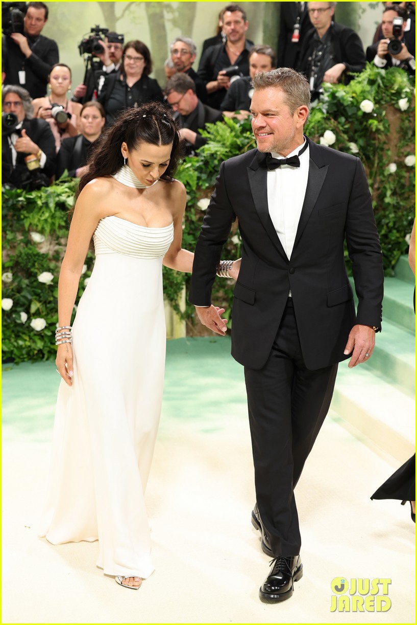 Matt Damon & Wife Luciana Attend Met Gala 2024 Together, 7 Years After ...