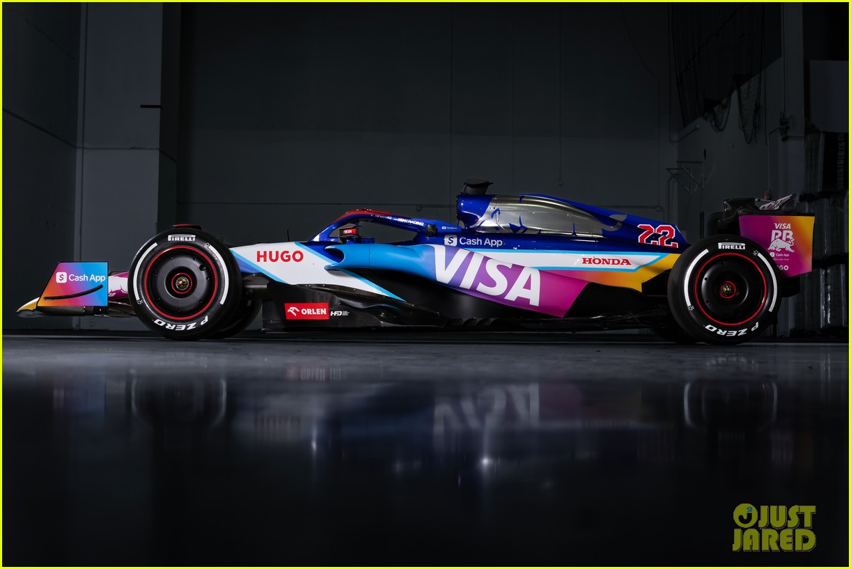Formula 1's Daniel Ricciardo & Yuki Tsunoda Unveil Colorful New RB Car ...
