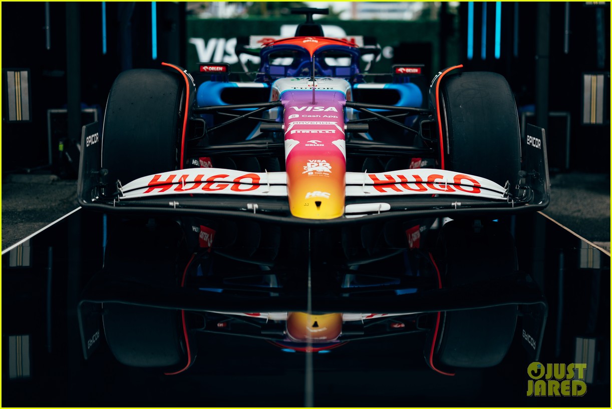 Formula 1's Daniel Ricciardo & Yuki Tsunoda Unveil Colorful New RB Car ...