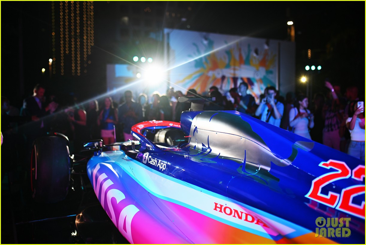 Formula 1's Daniel Ricciardo & Yuki Tsunoda Unveil Colorful New RB Car ...