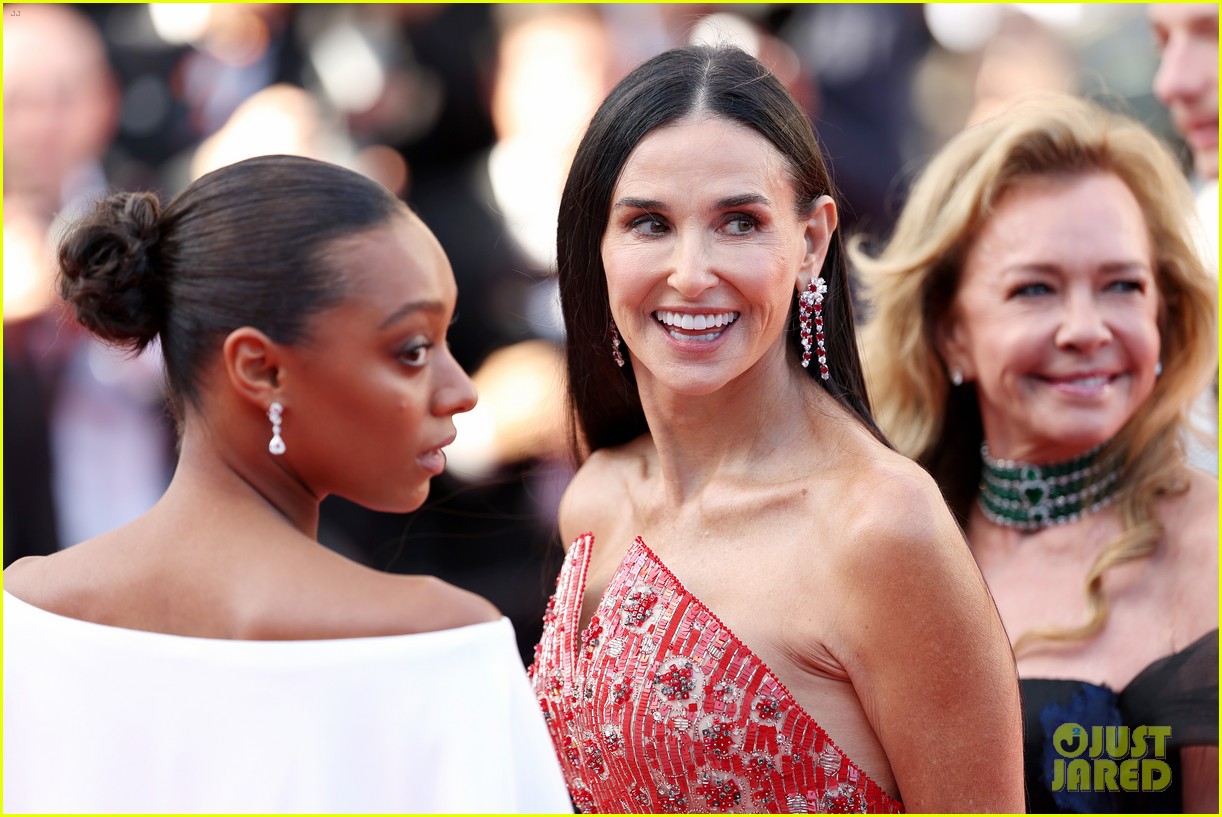 Demi Moore Attends Cannes Film Festival for First Time in 27 Years for ...