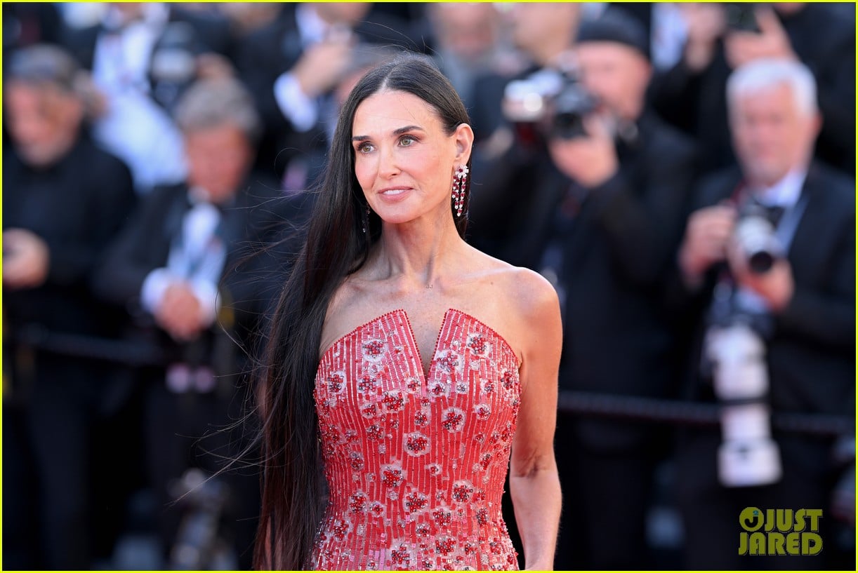 Demi Moore Attends Cannes Film Festival for First Time in 27 Years for ...