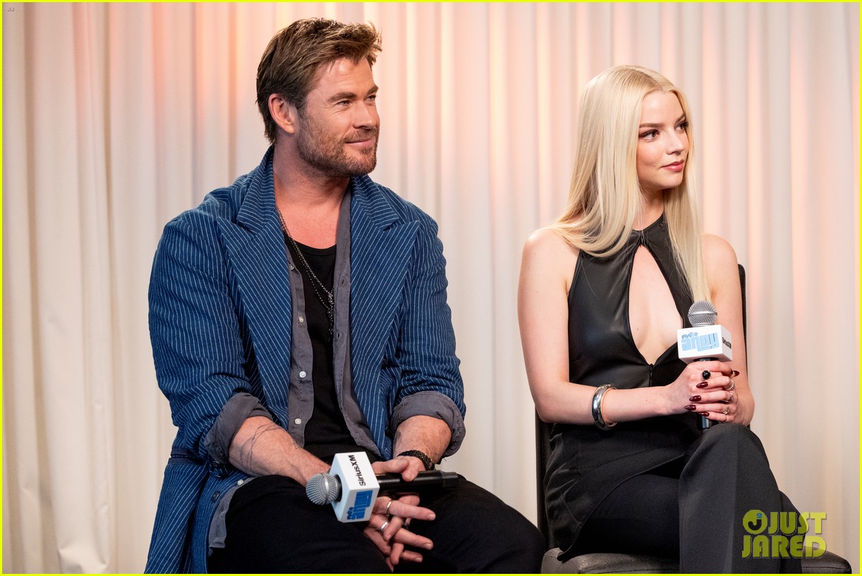 Anya Taylor-Joy & Chris Hemsworth Reunite on 'Furiosa' Promo Trail ...