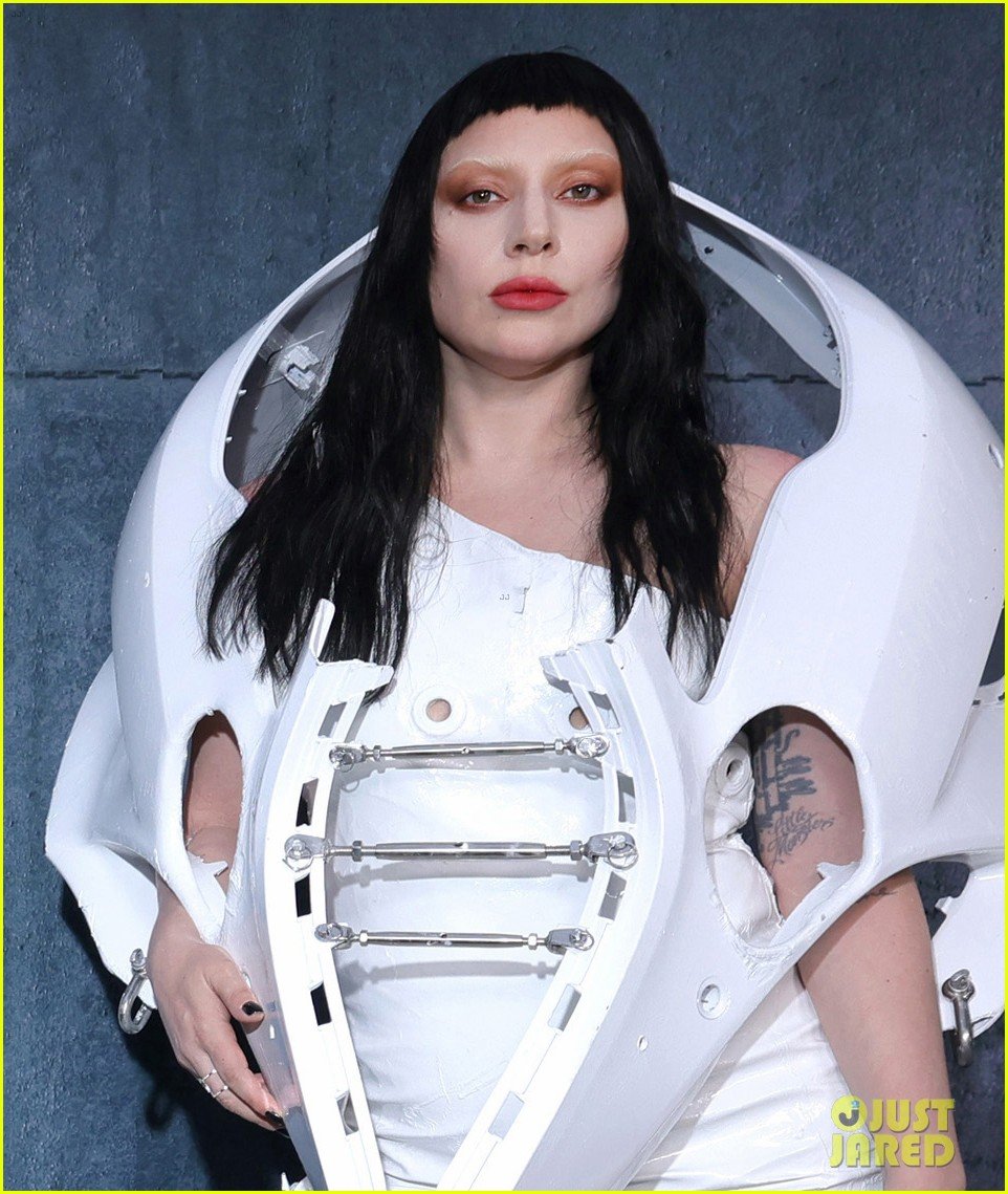Lady Gaga Looks Out of This World in Outfit Made of Car Parts at 'Gaga ...