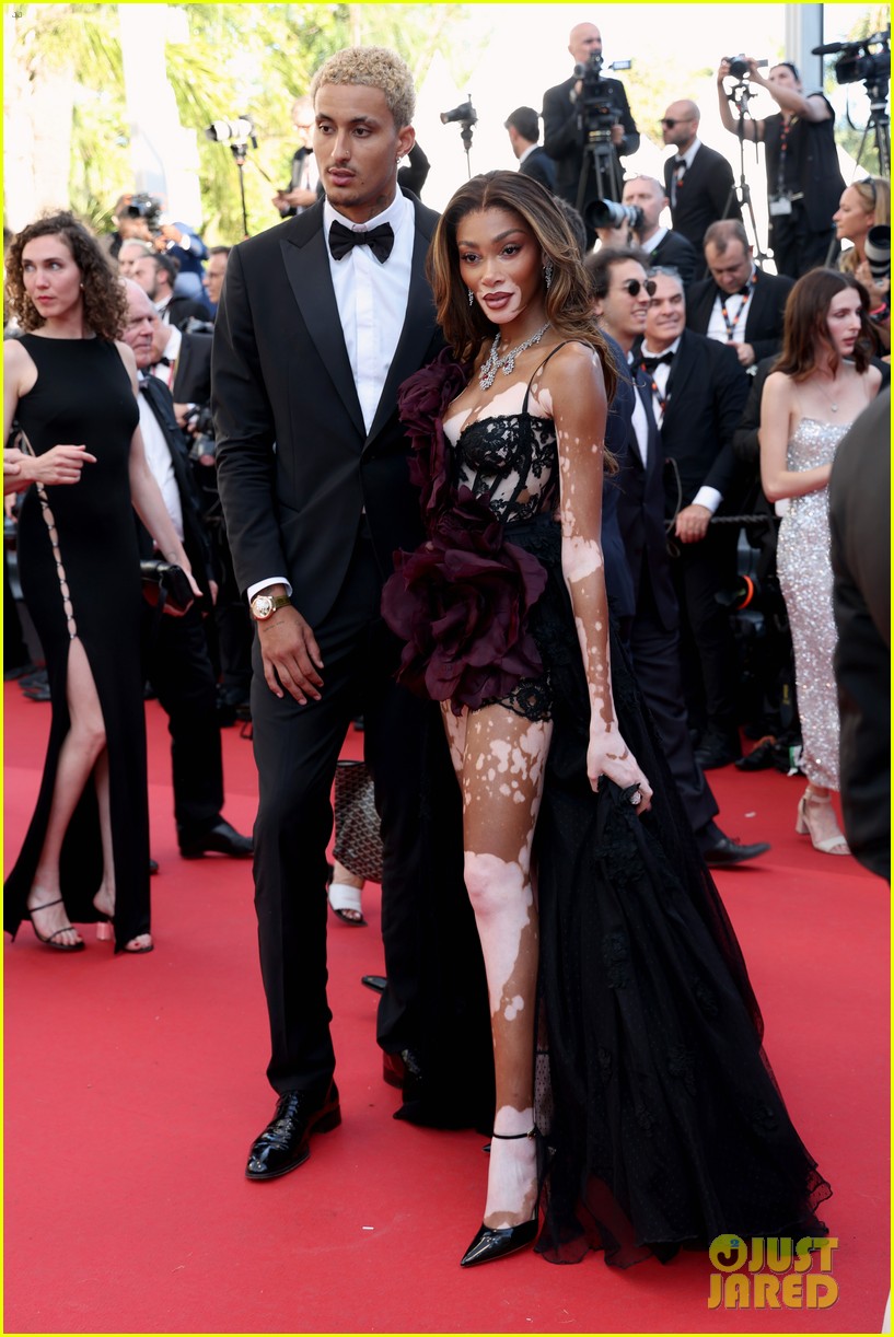 Winnie Harlow & Boyfriend Kyle Kuzma Couple Up on Cannes Red Carpet ...