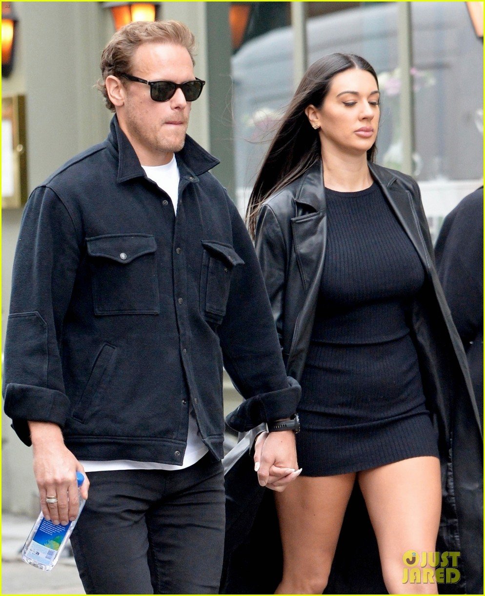 Outlander's Sam Heughan Holds Hands with Mystery Woman in London ...