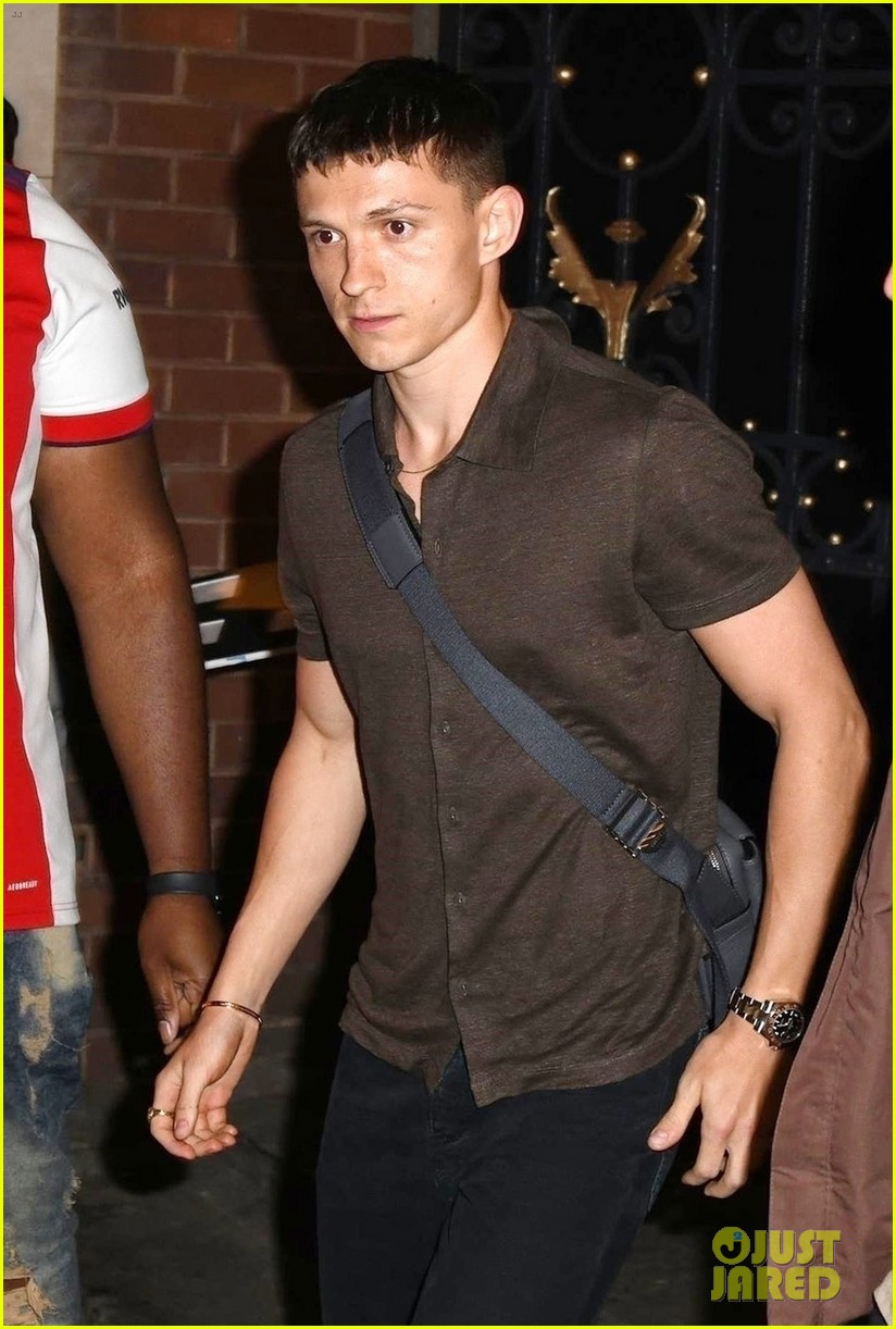 Tom Holland Shows Off Shorter Haircut in London After First 'Romeo ...