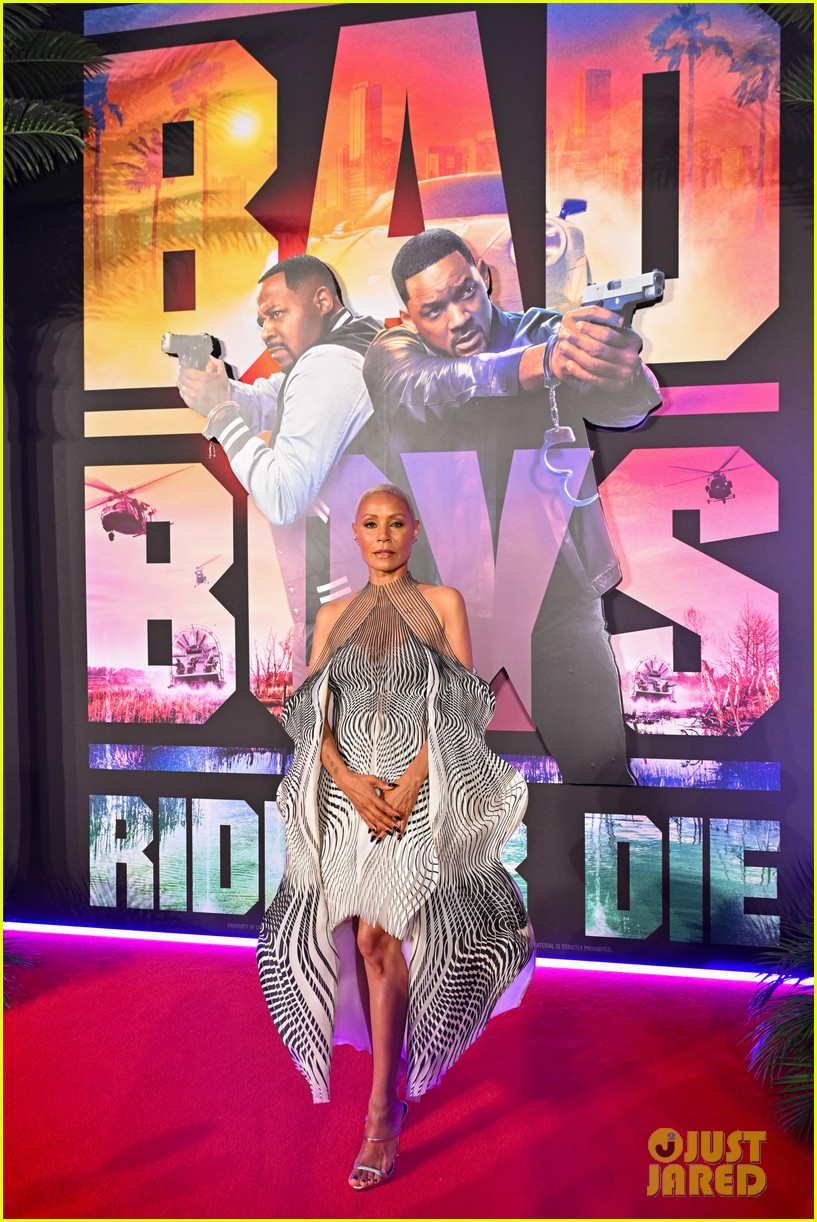 Jada Pinkett Smith Supports Will Smith at 'Bad Boys 4' Dubai Premiere ...