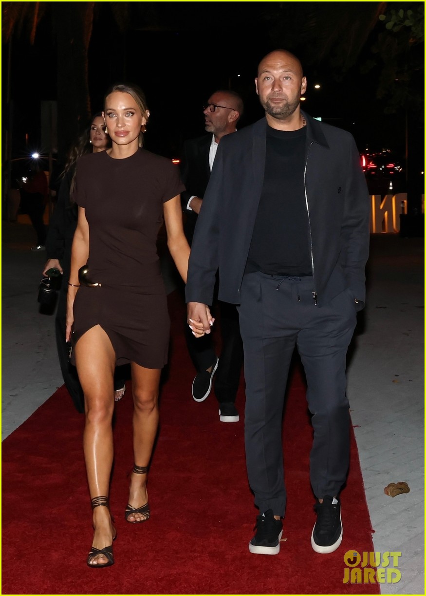 Derek Jeter & Wife Hannah Hold Hands on Rare Date Night in Miami: Photo ...