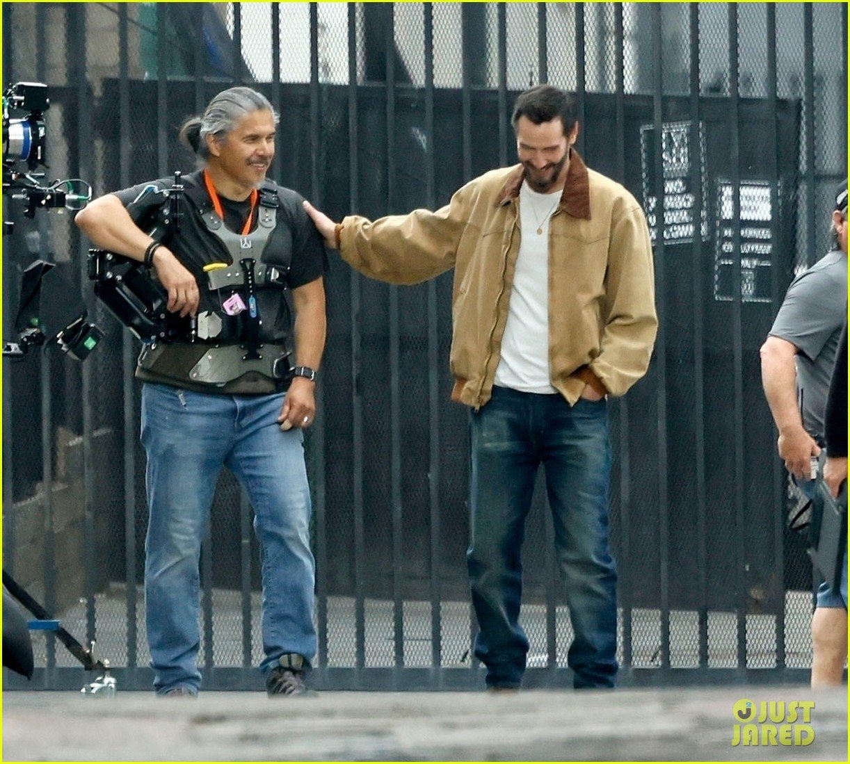 Keanu Reeves Spotted Filming New Movie 'Outcome' with Director Jonah ...