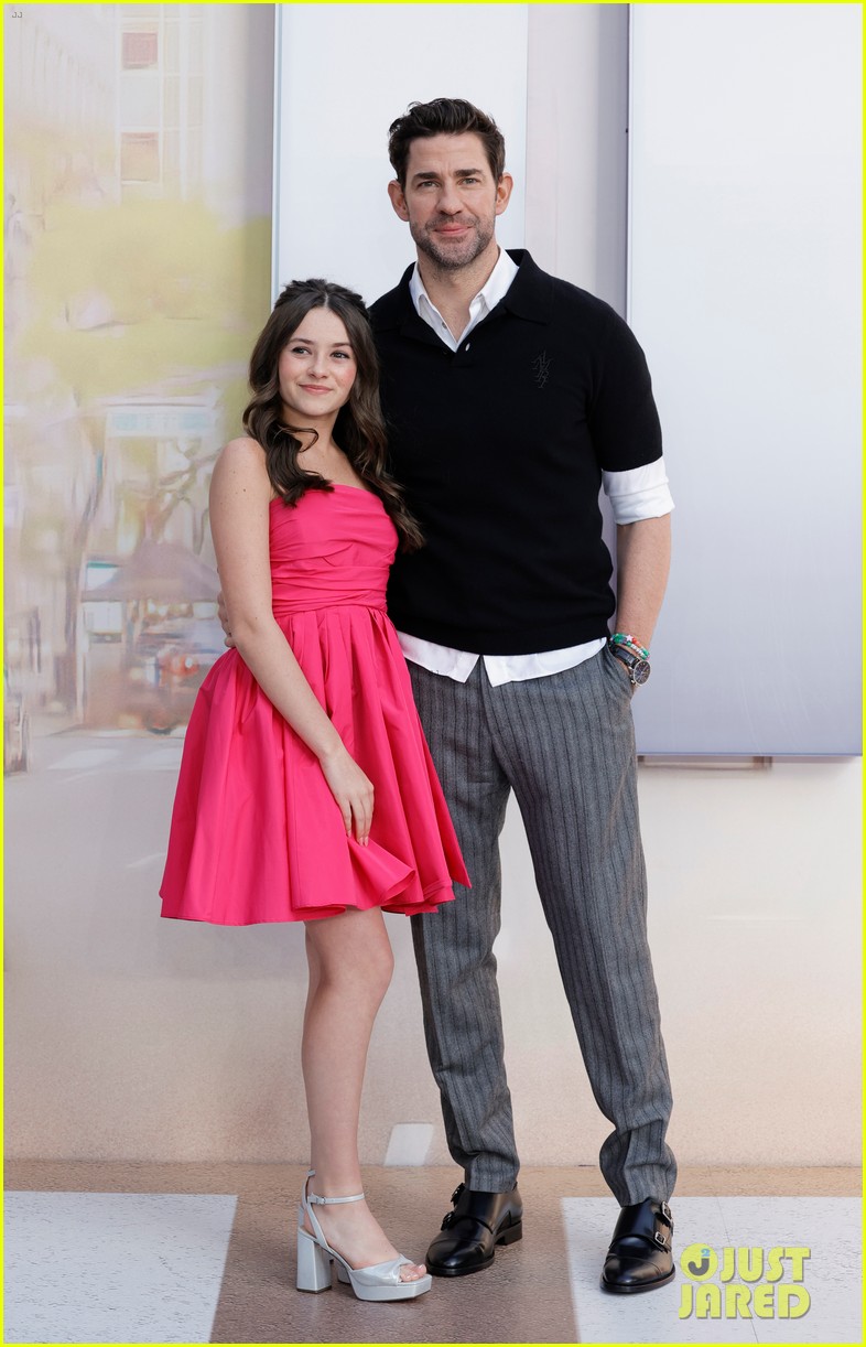 John Krasinski Joins On-Screen Daughter Cailey Fleming at 'IF' Premiere ...