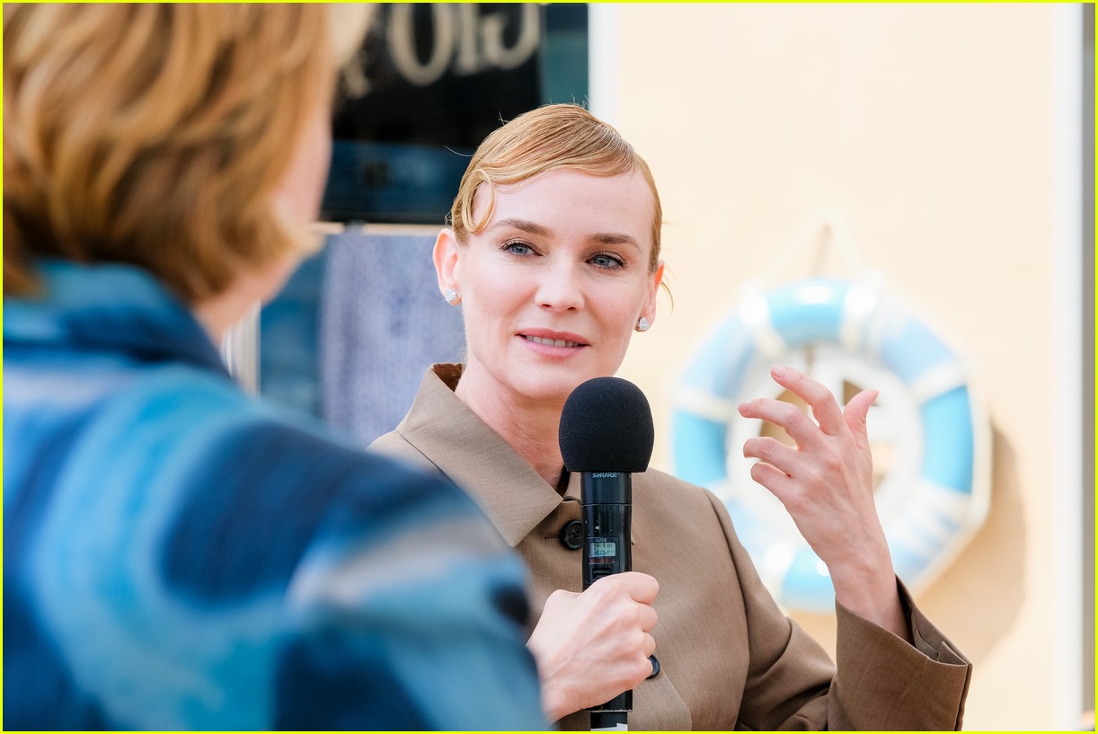 Diane Kruger Dazzles in Bejeweled Blue Gown at 'The Shrouds' Cannes Premiere: David Cronenberg's ...