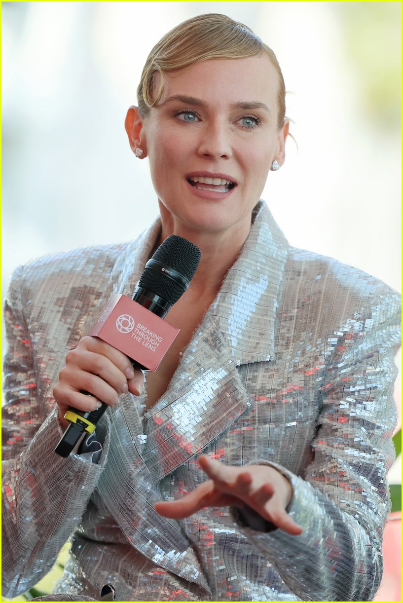 Diane Kruger Dazzles in Bejeweled Blue Gown at 'The Shrouds' Cannes Premiere: David Cronenberg's ...