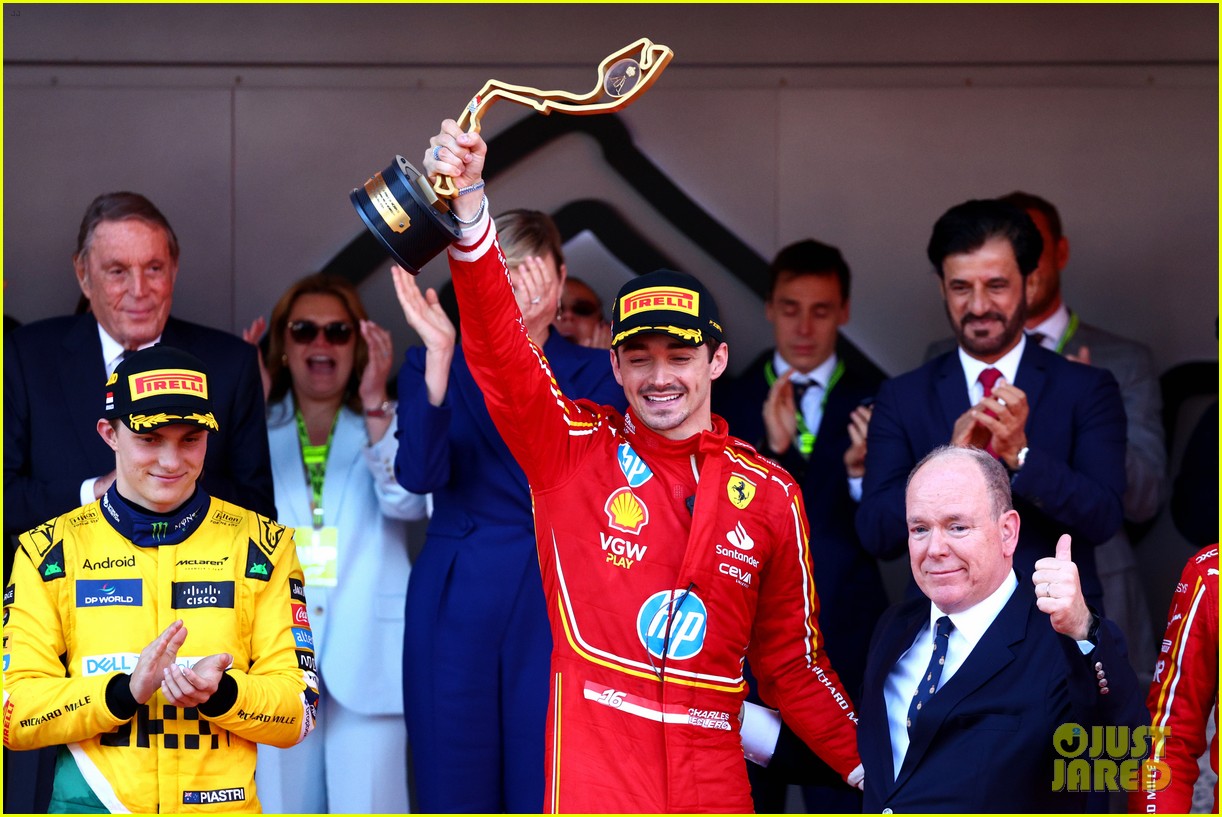 F1 Star Charles Leclerc Makes History at Monaco Grand Prix, Wins Home ...