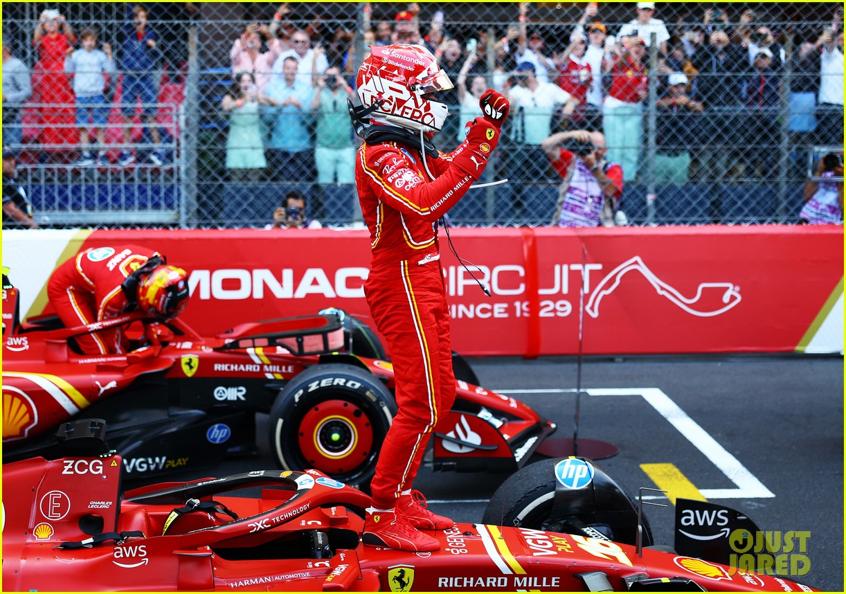 F1 Star Charles Leclerc Makes History at Monaco Grand Prix, Wins Home ...