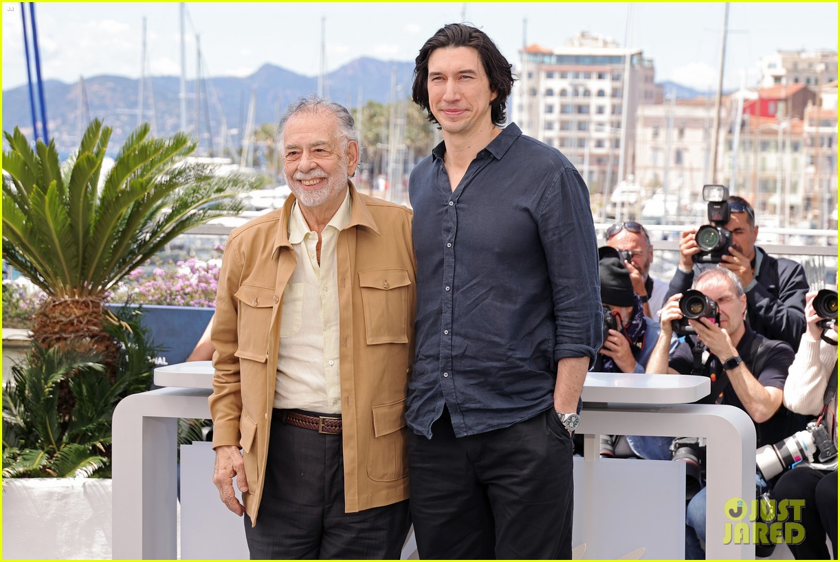 Adam Driver Joins Nathalie Emmanuel, Aubrey Plaza, & More at 'Megalopolis' Photo Call at Cannes ...