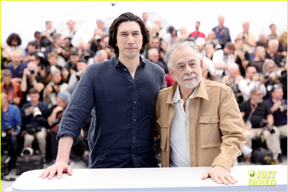 Adam Driver Joins Nathalie Emmanuel, Aubrey Plaza, & More at 'Megalopolis' Photo Call at Cannes ...