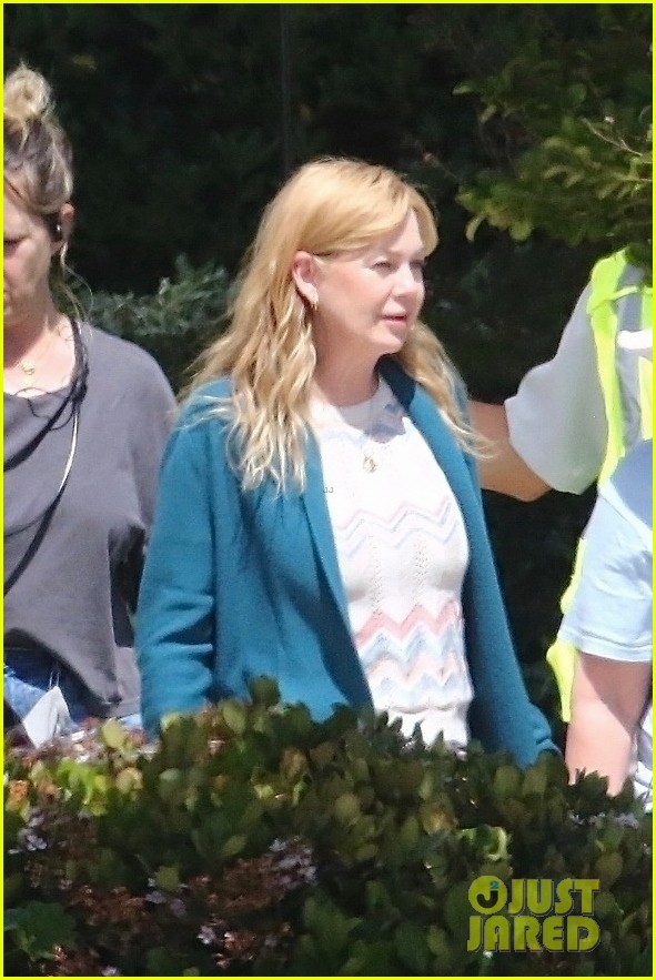 Ellen Pompeo & Mark Duplass Film Car Crash Scene for New Hulu Series ...
