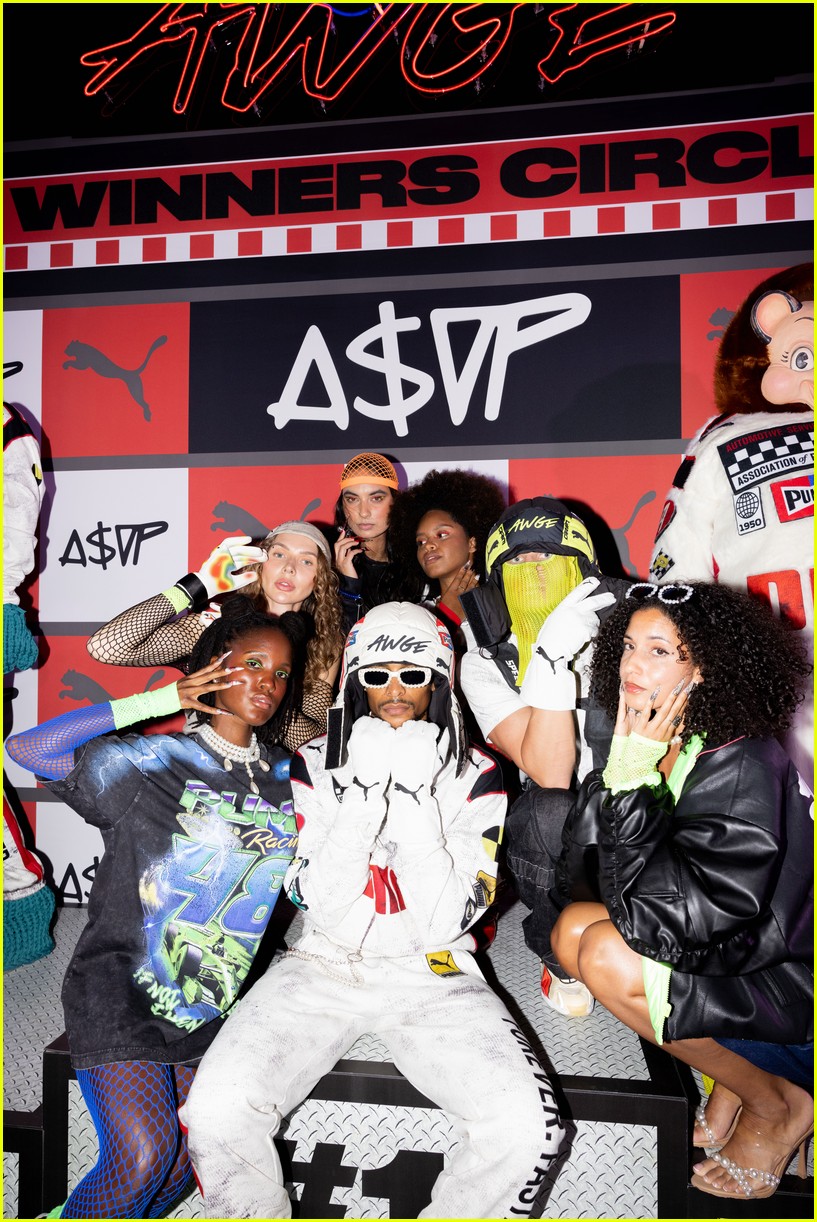 Rihanna Rocks Bubblegum Pink Hair While Supporting A$AP Rocky at Puma ...