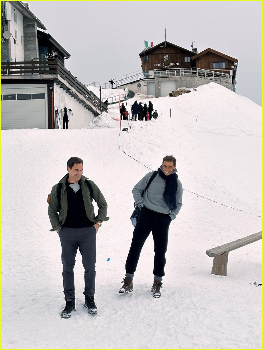 Tennis Superstars Roger Federer & Rafael Nadal Team Up for New Louis ...