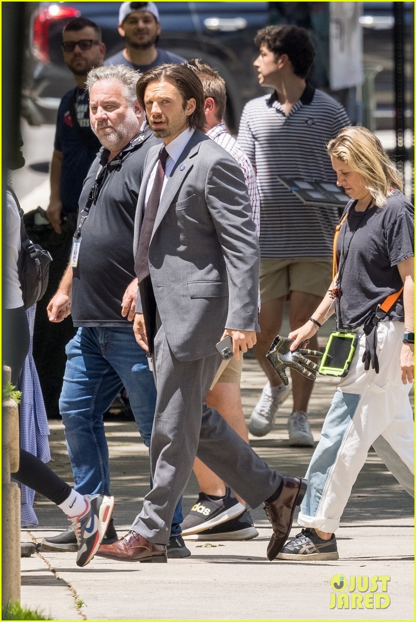 Sebastian Stan Suits Up in First 'Thunderbolts' Set Photos, Films With ...