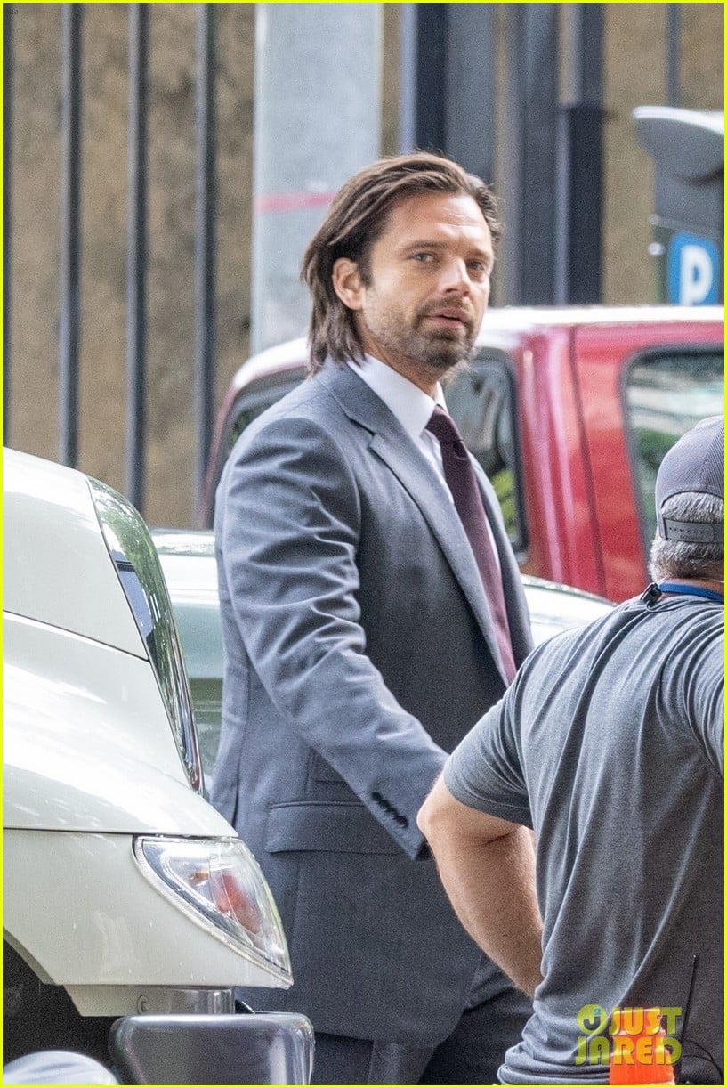 Sebastian Stan Suits Up in First 'Thunderbolts' Set Photos, Films With ...