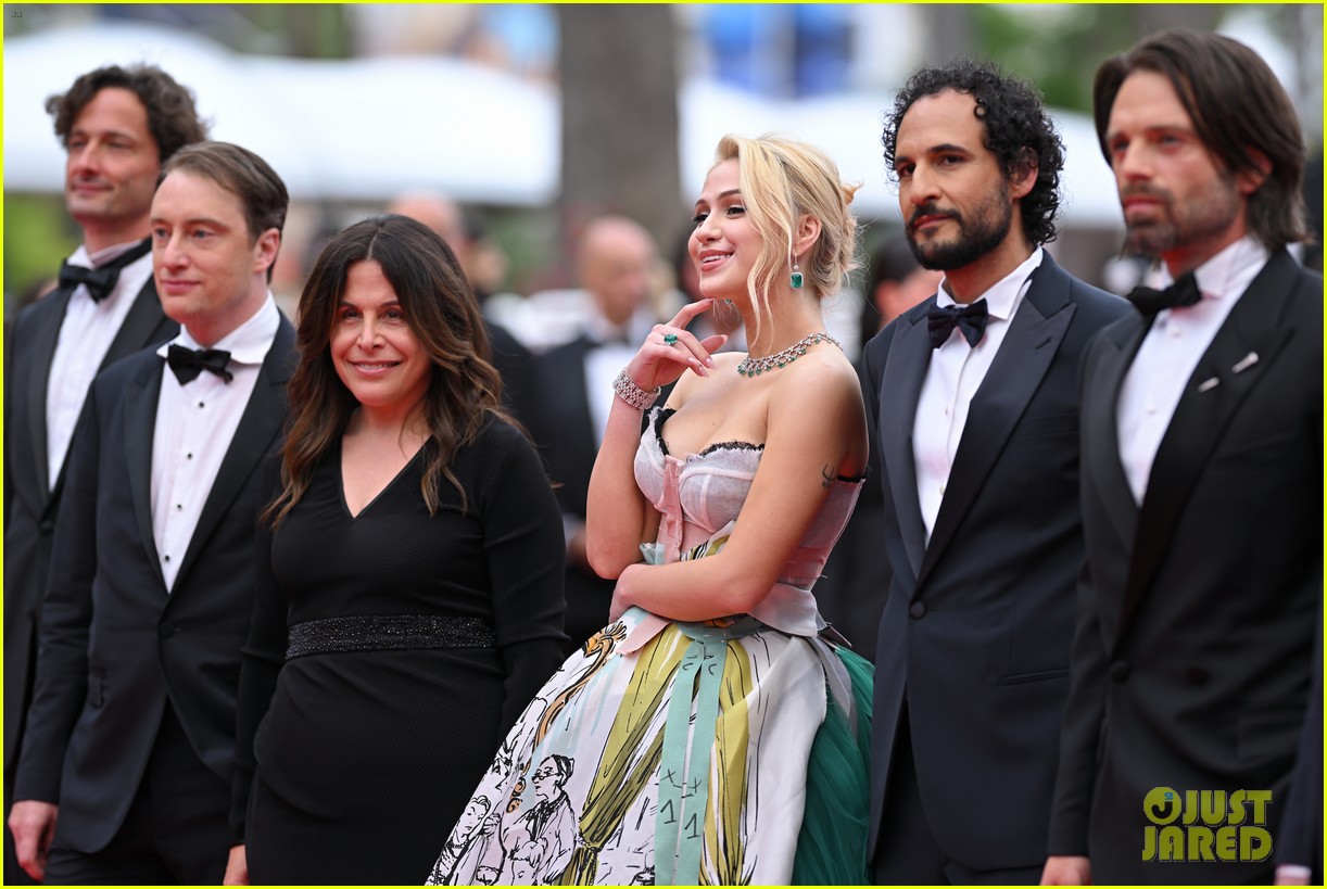 Sebastian Stan & Maria Bakalova Premiere Donald Trump Biopic 'The ...