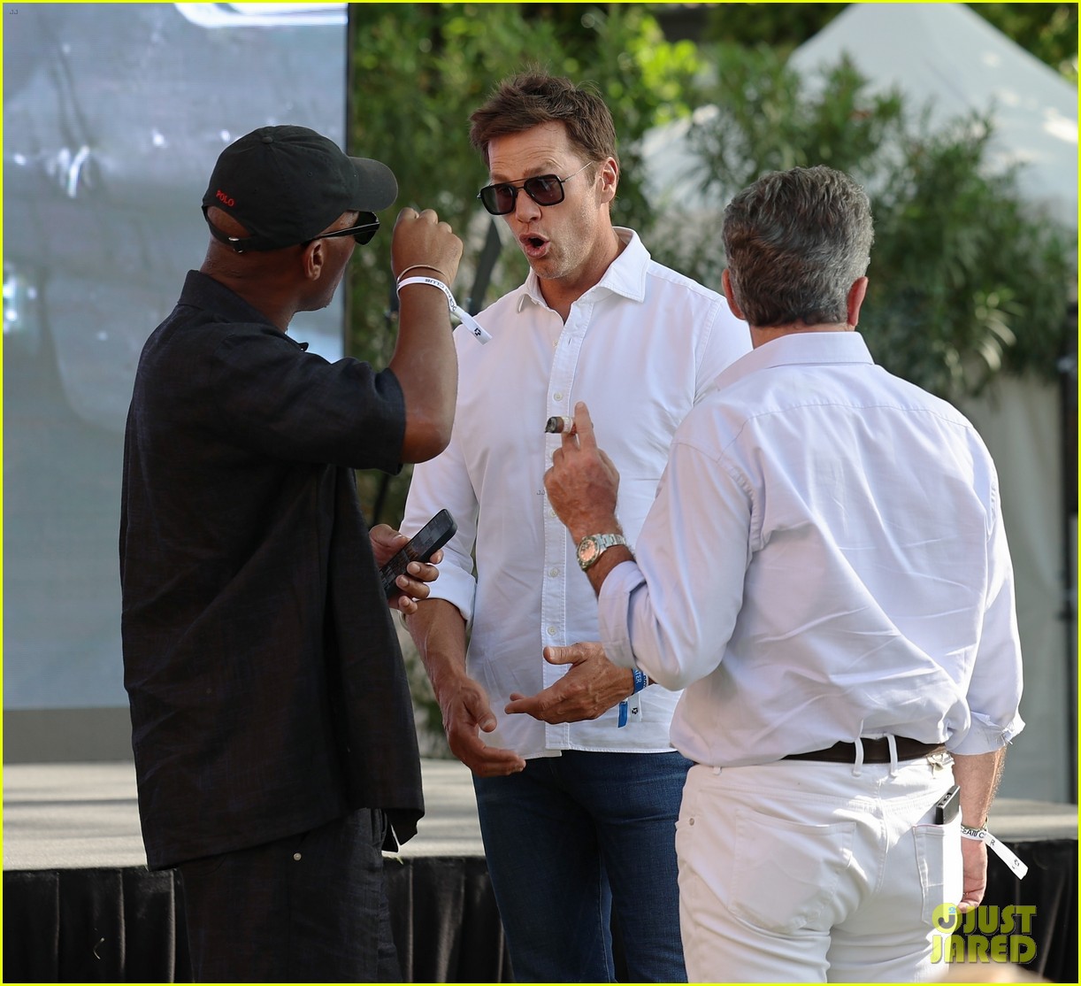 Tom Brady Meets Up With Marc Anthony at E1 Race in Venice After Netflix ...