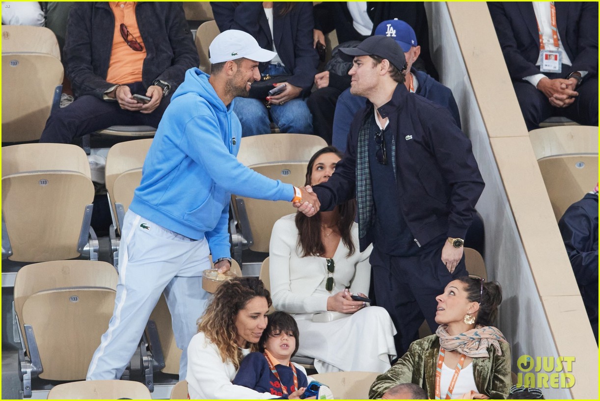 Paul Wesley Spotted on French Open Tennis Dates with Girlfriend Natalie ...