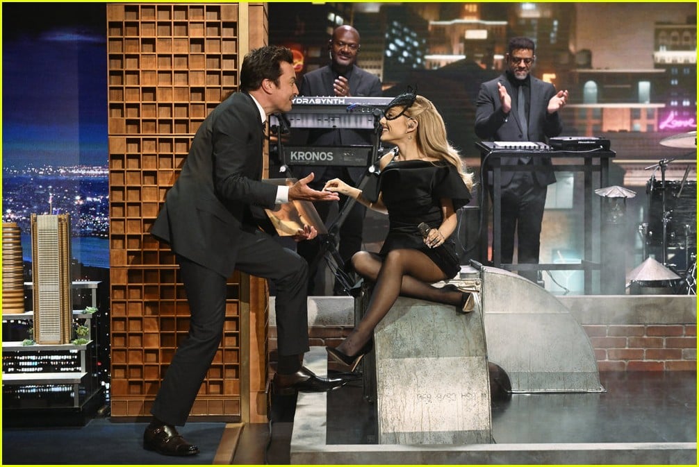 Watch Ariana Grande Perform 'The Boy is Mine' on 'Fallon,' Singer Talks ...