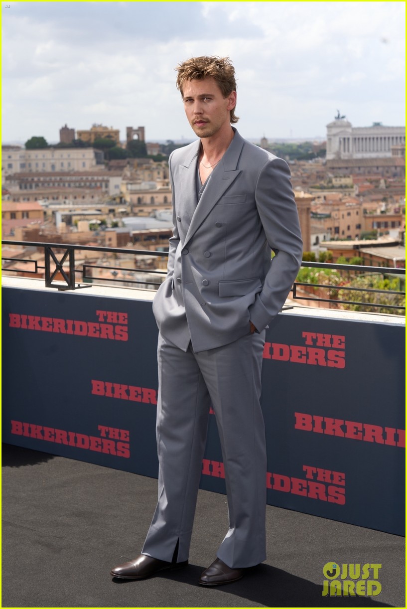 Austin Butler Looks Stylish as Ever at 'The Bikeriders' Photocall in ...