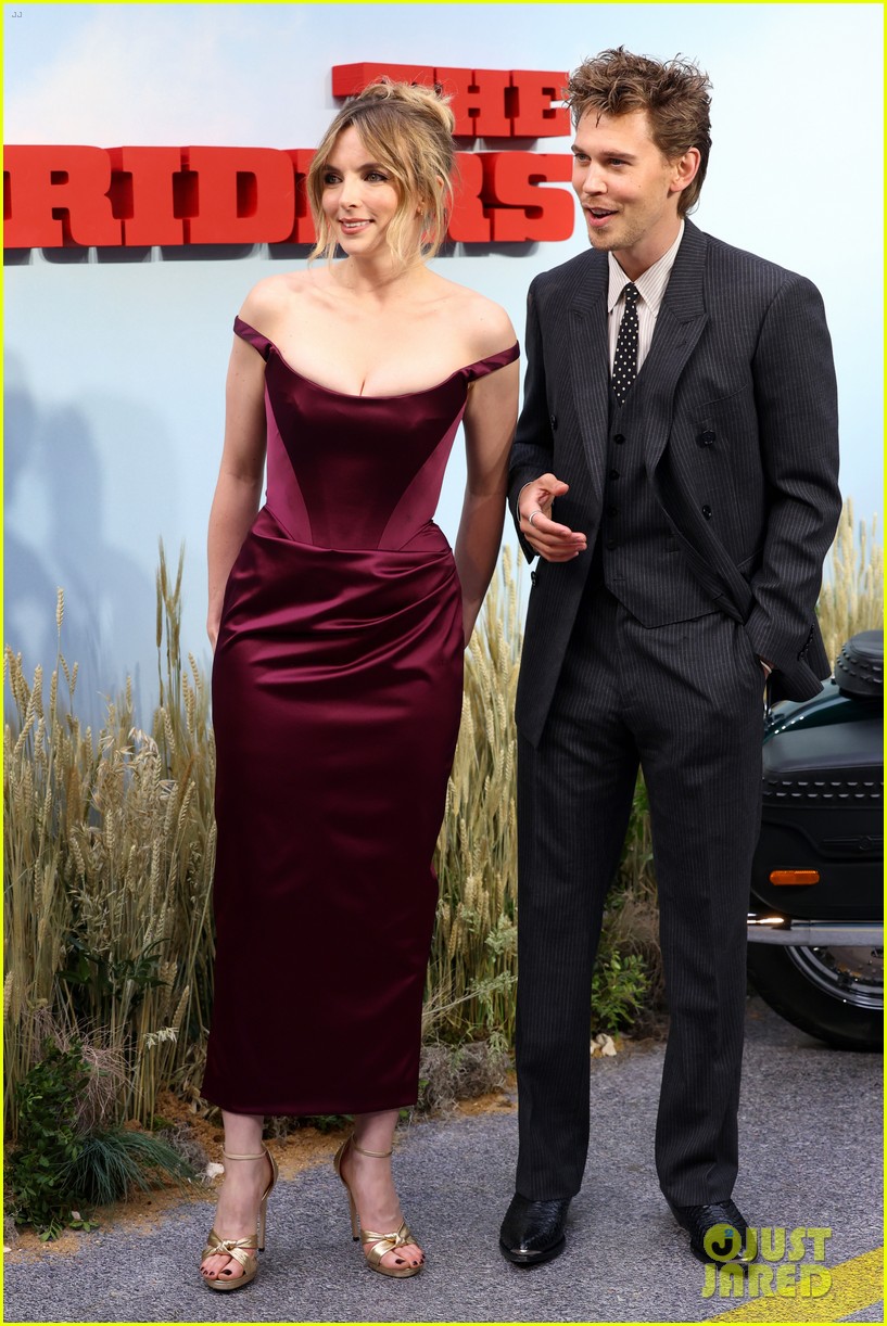 Austin Butler, Jodie Comer, & Tom Hardy Take Over London's Mayfair for 'The Bikeriders' Gala ...