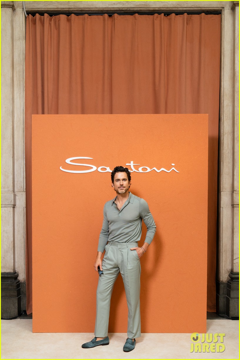 Matt Bomer Shows Off His Arms at Giorgio Armani Show in Milan: Photo ...