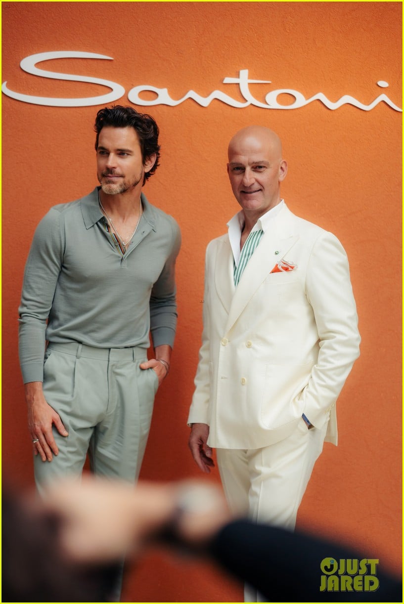 Matt Bomer Shows Off His Arms at Giorgio Armani Show in Milan: Photo ...