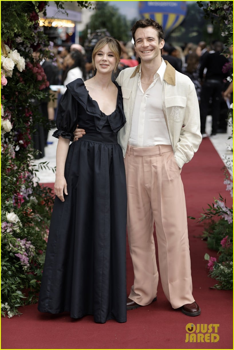 Nicola Coughlan & Luke Newton Attend 'Bridgerton' Season 3 Part 2 ...