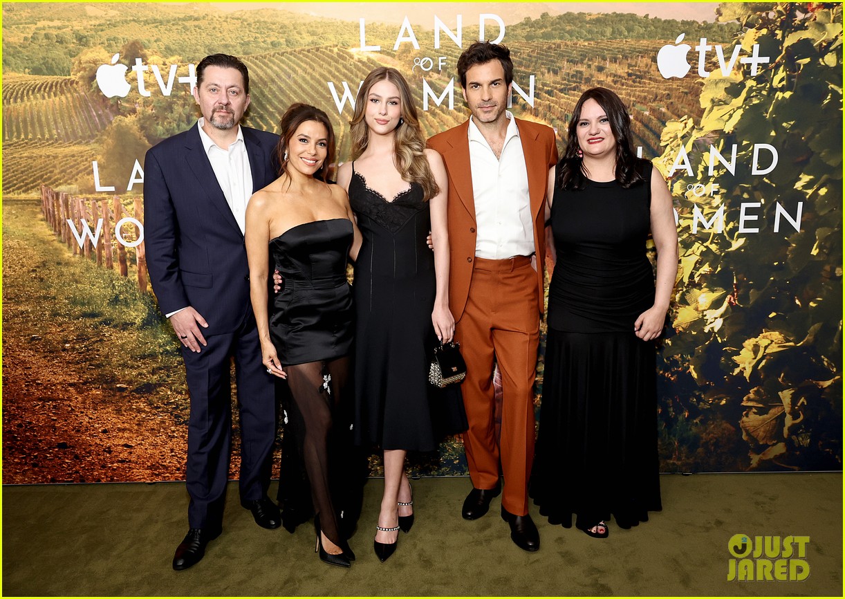 Eva Longoria, Victoria Bazua, & Santiago Cabrera Attend 'Land of Women ...