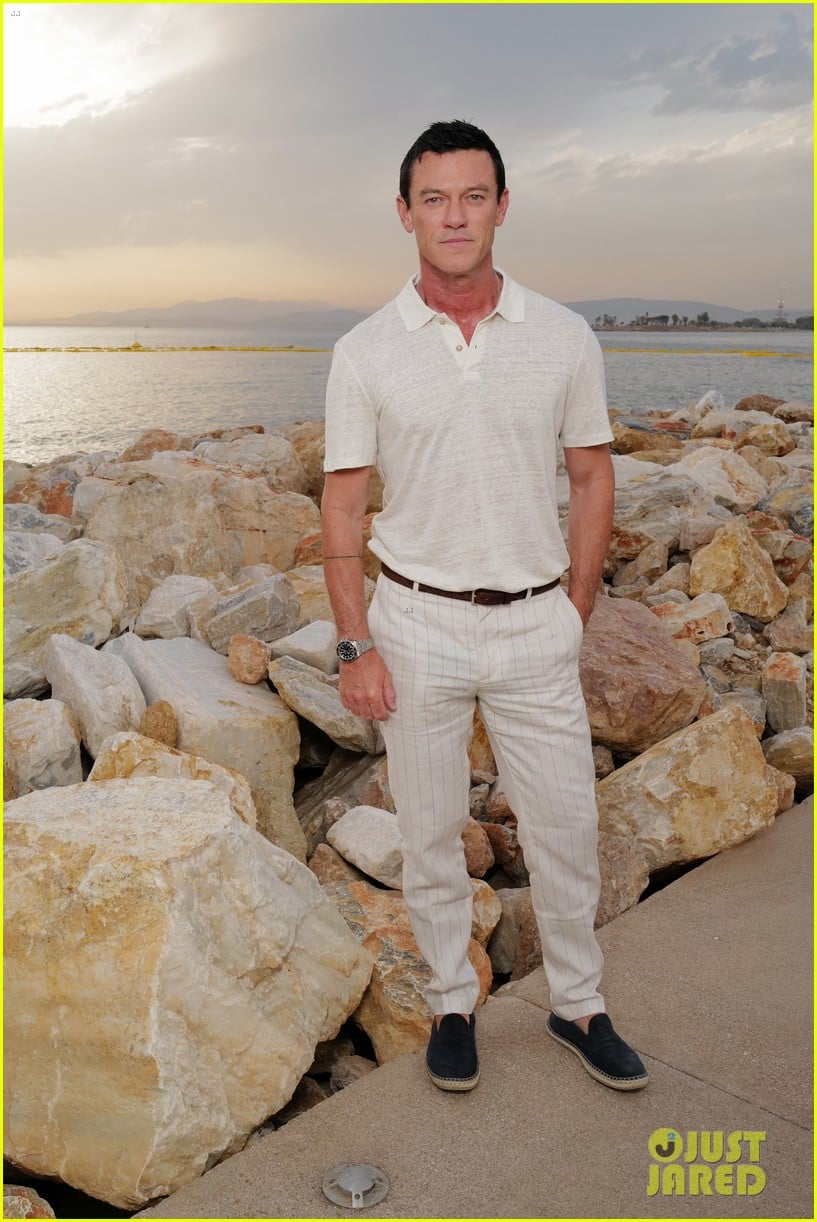 Luke Evans Attends Yacht Party in Athens with Boyfriend Fran Tomas ...