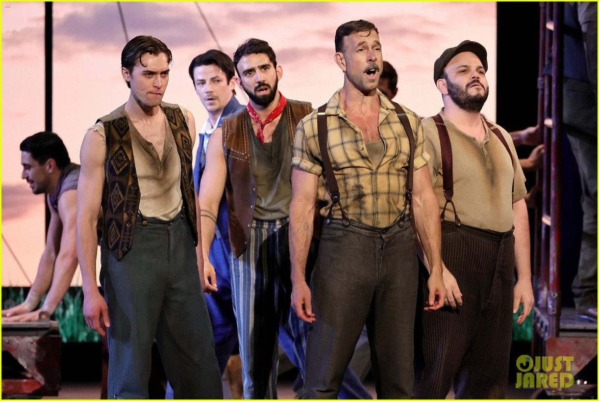 Grant Gustin Joins 'Water For Elephants' Cast for Tony Awards 2024 ...