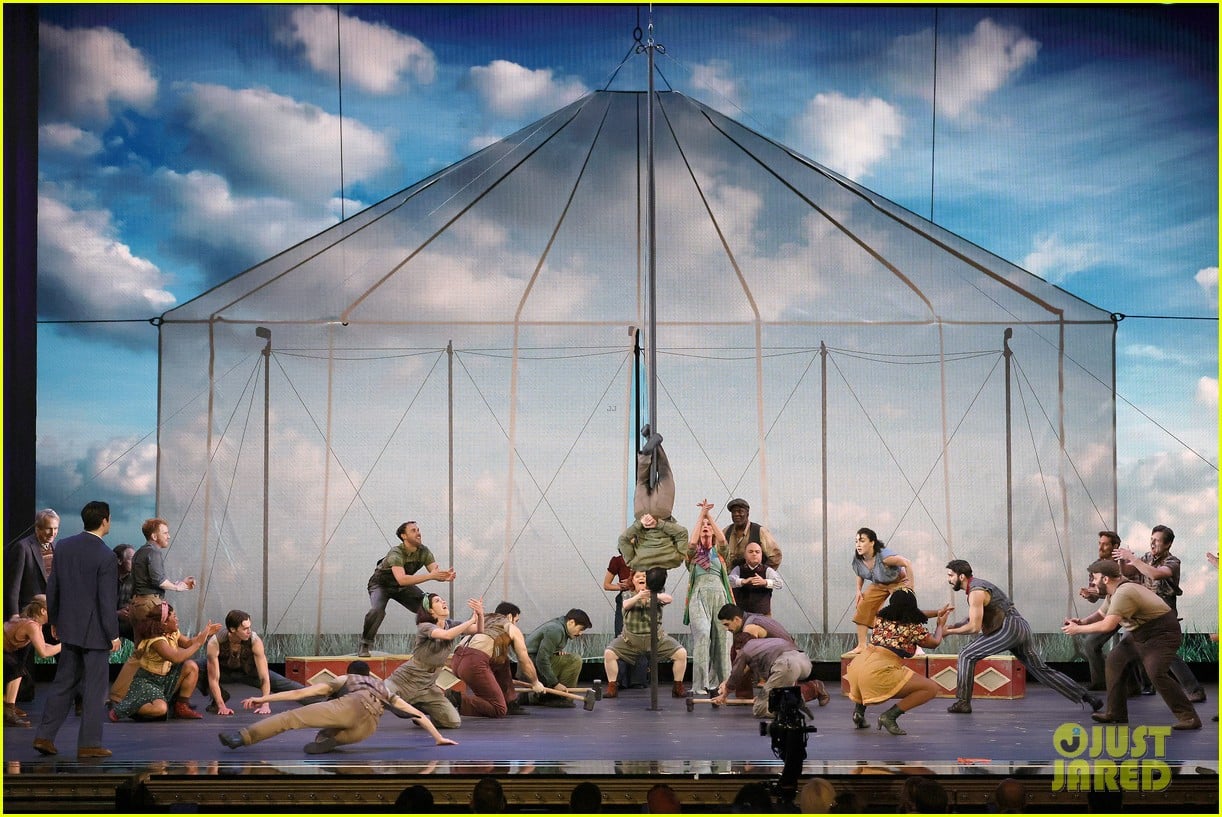 Grant Gustin Joins 'Water For Elephants' Cast for Tony Awards 2024 ...