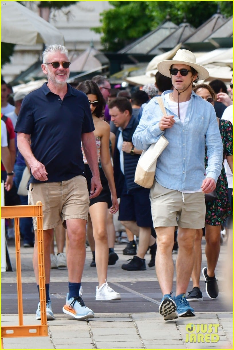 Matt Bomer & Husband Simon Halls Go Sightseeing During Romantic Vacation in Venice: Photo ...