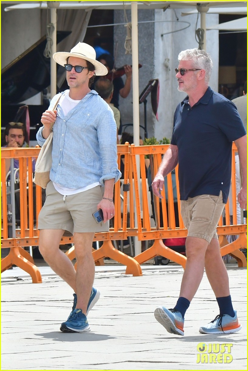 Matt Bomer & Husband Simon Halls Go Sightseeing During Romantic ...