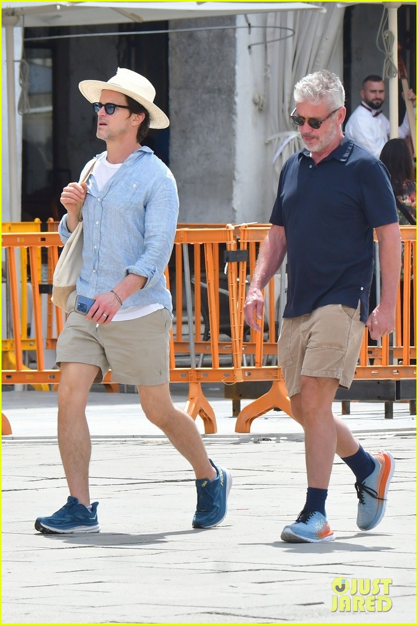 Matt Bomer & Husband Simon Halls Go Sightseeing During Romantic ...