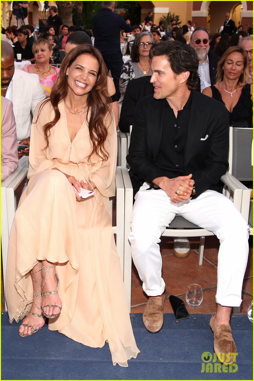 Katie Holmes & Matt Bomer Receive Awards at Filming Italy 2024: Photo 5052218 | Katie Holmes ...