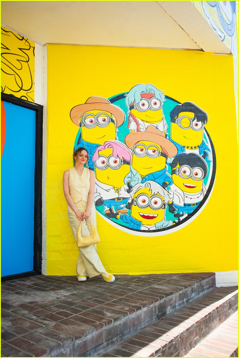 Joey King Becomes the Ultimate BTS Fan at 'Despicable Me 4' Pop-Up ...