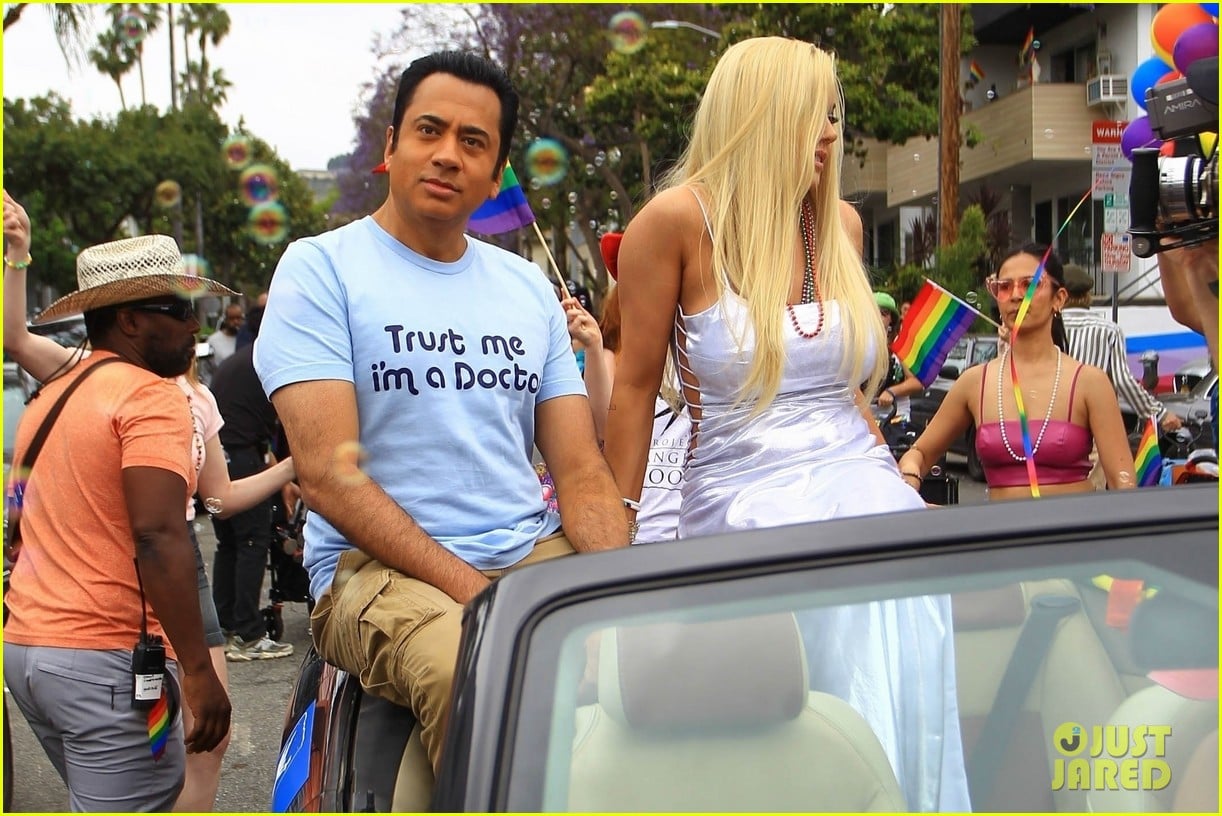 Kal Penn & Abbie Cornish Film Anna Nicole Smith Movie 'Trust Me, I'm a ...