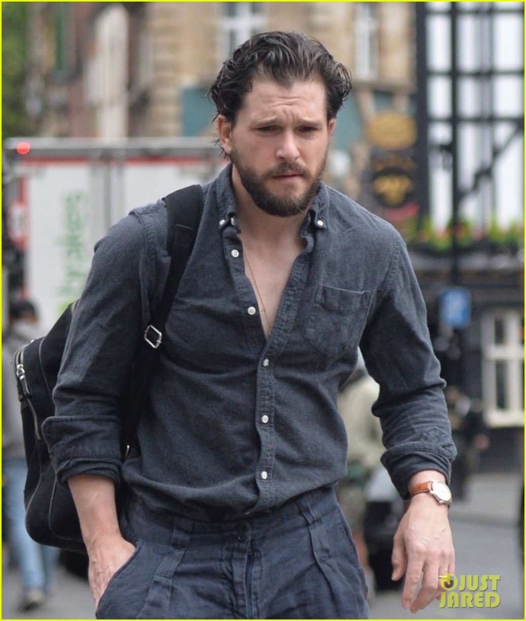 Kit Harington Spends the Day Shopping During Rare Outing in London ...