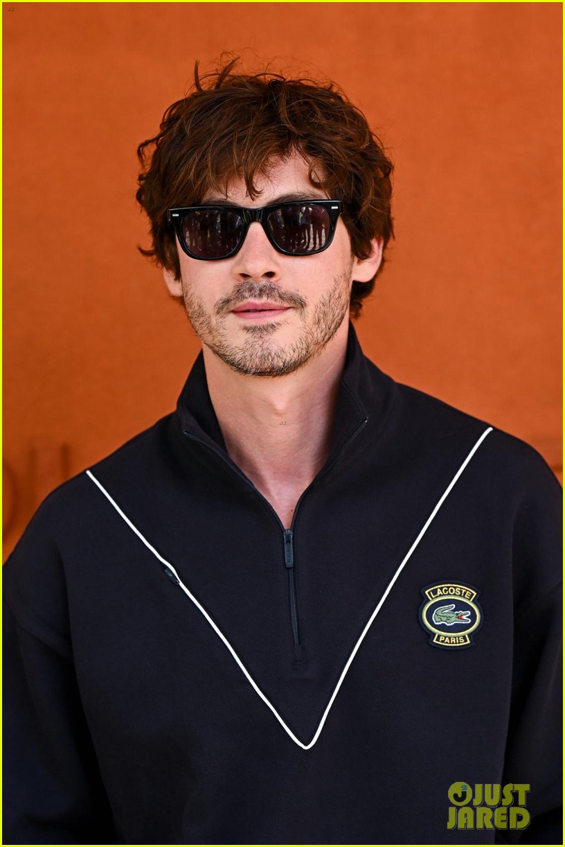 Logan Lerman & Fiancée Ana Corrigan Couple Up for French Open 2024 ...