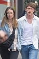 George MacKay Enjoys Rare Day Out with Wife Doone Forsyth in London ...