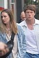 George MacKay Enjoys Rare Day Out with Wife Doone Forsyth in London ...